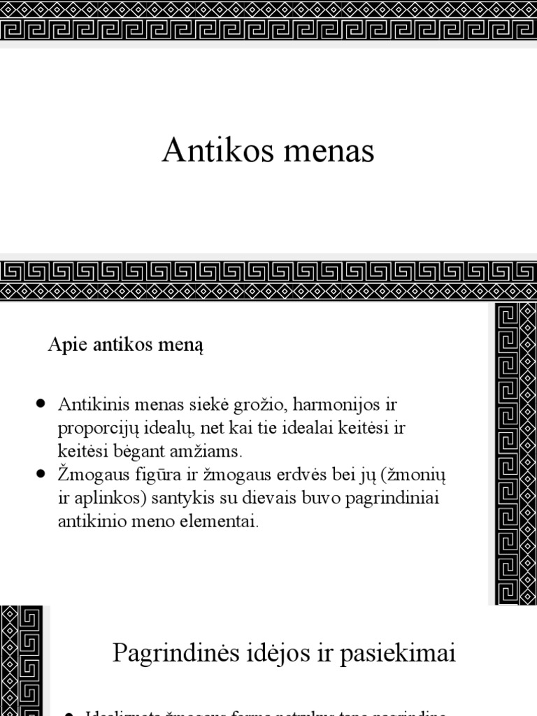 Antika Dailė | PDF