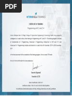 Fullstack Developer Internship Completion Certificate | PDF