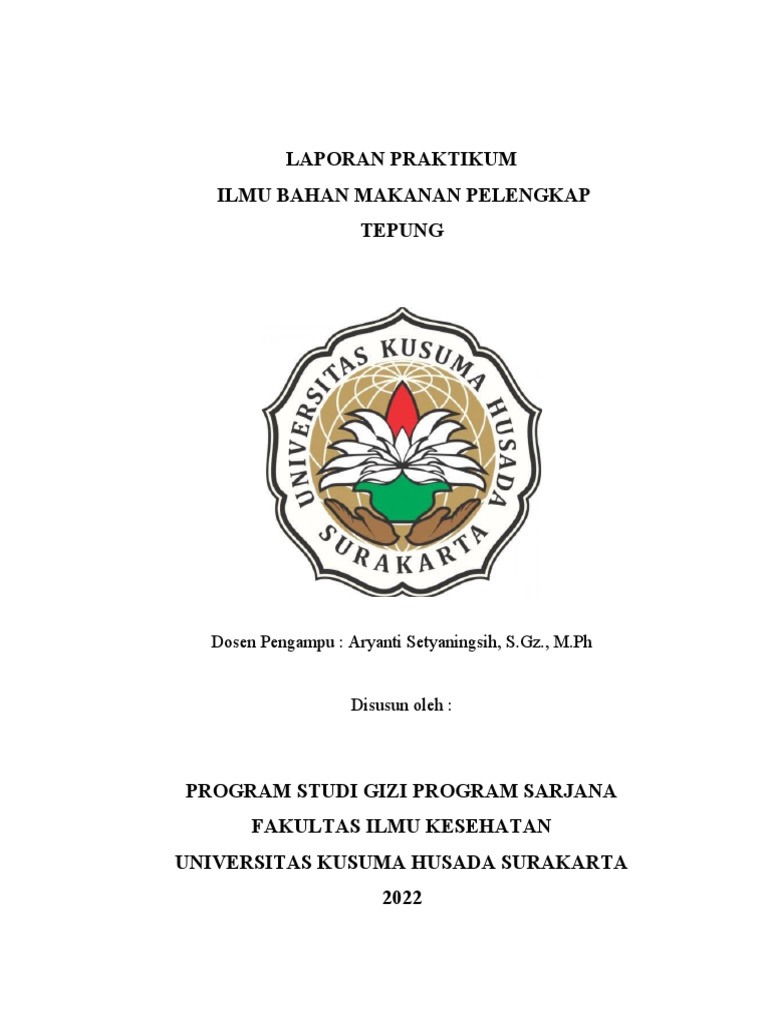 Laprak Ibmp Tepung | PDF
