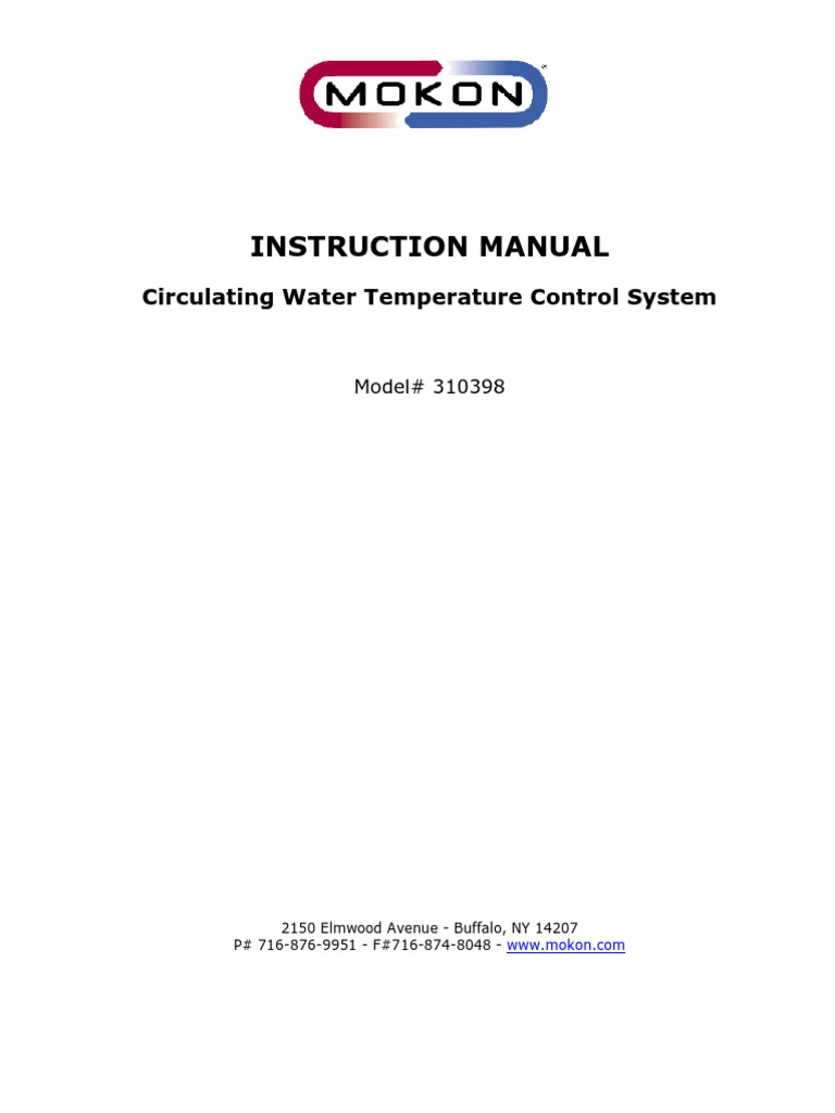 Mag Motor Unit Manual For 310398 | PDF | Valve | Fuse (Electrical)