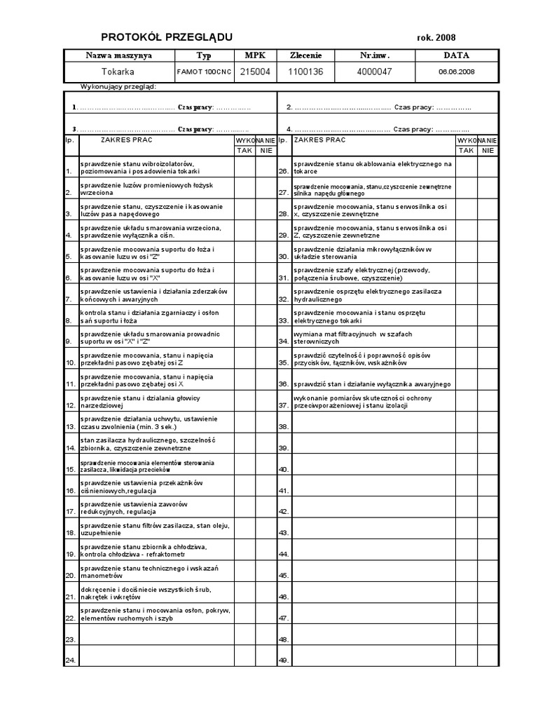 CNC 100 | PDF