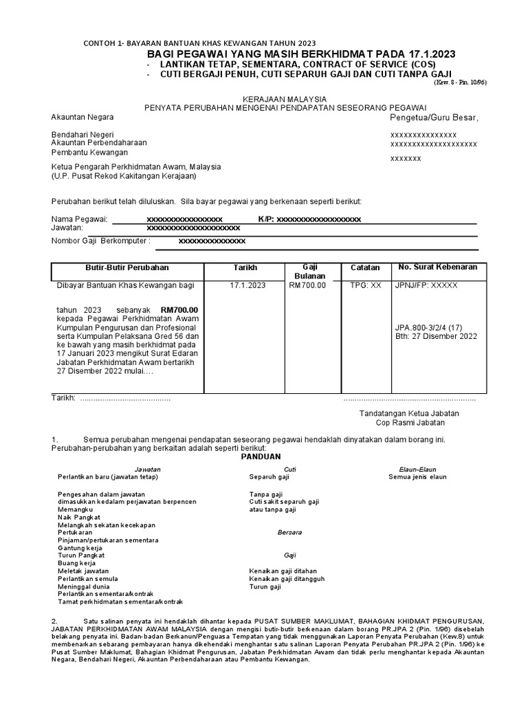 Kew.8 BKK Tahun 2023 - 17.1.2023 | PDF