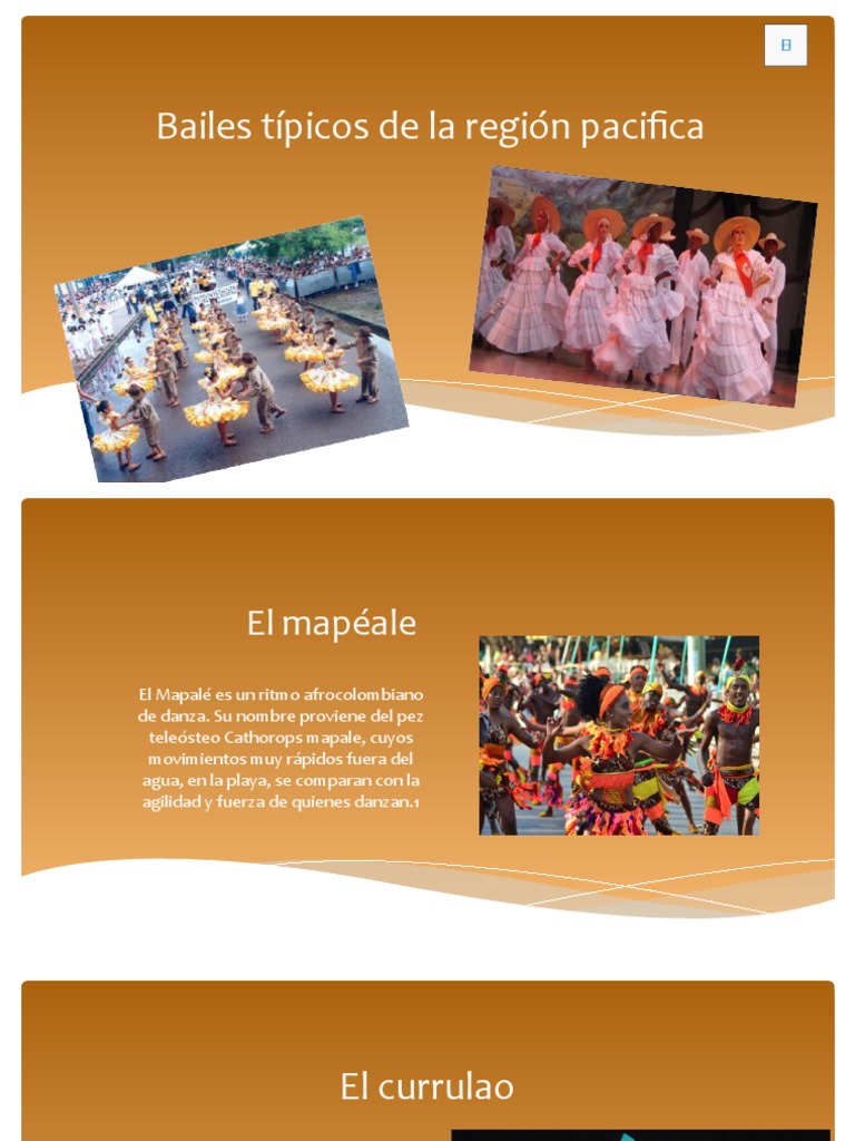 Bailes Típicos de La Región Pacifica | PDF