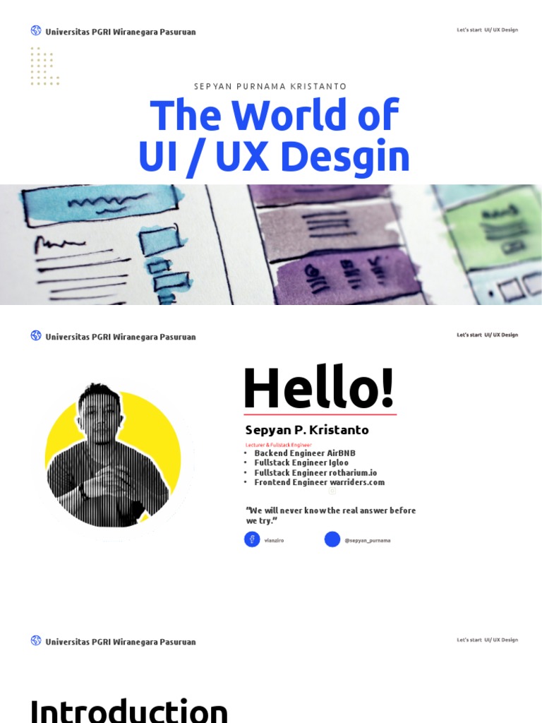 Materi Presentasi Seminar UIUX | PDF