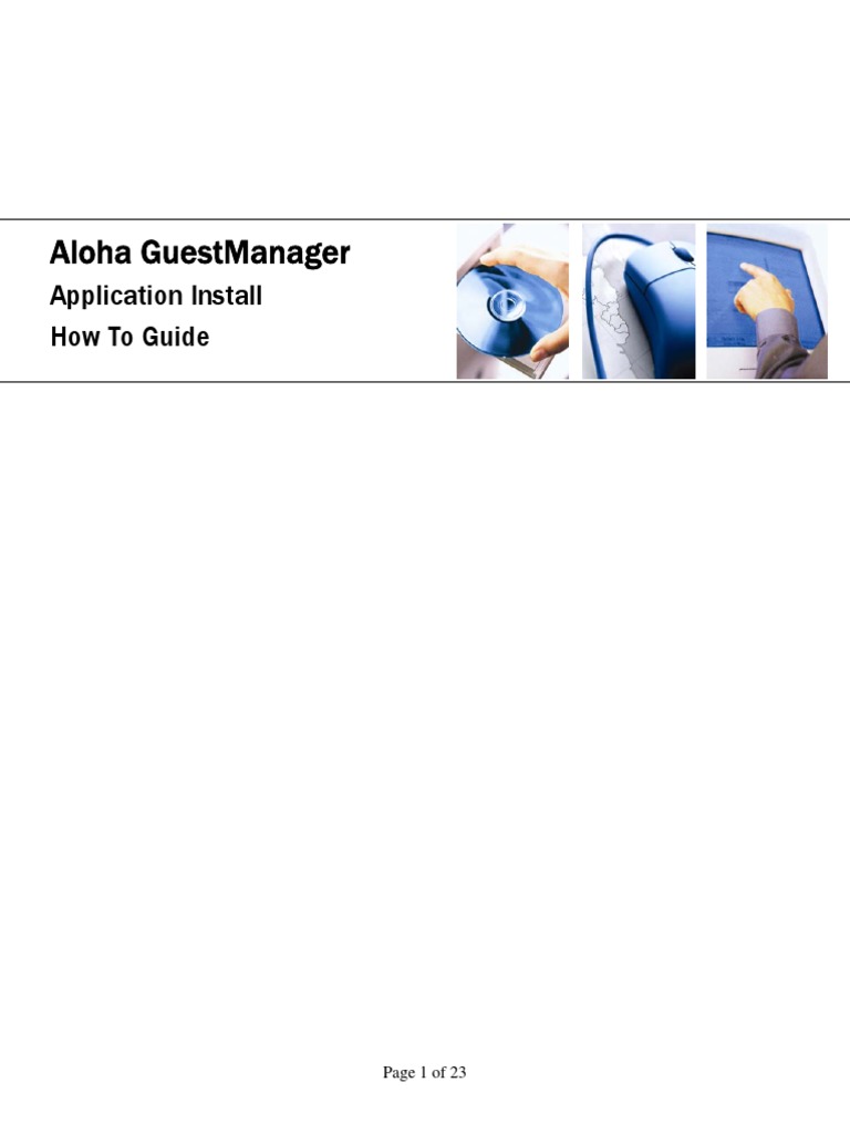 Aloha Guest Manager Install - Updated - Oct2008 | PDF | Databases ...