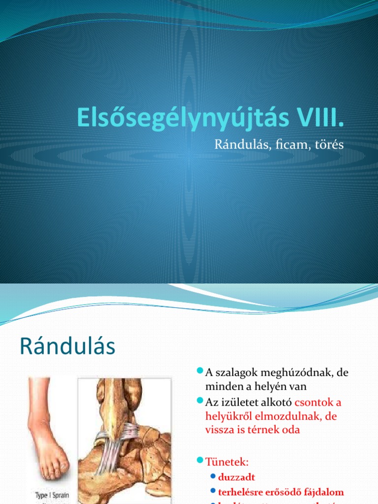Rándulás, Ficam, Törések. | PDF