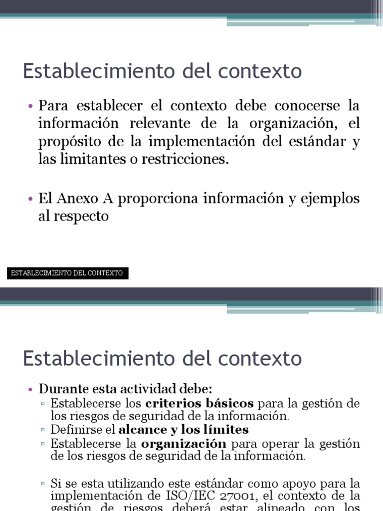 Ejemplo Guiado ISO 27005 | PDF | Riesgo | Vulnerabilidad (informática)