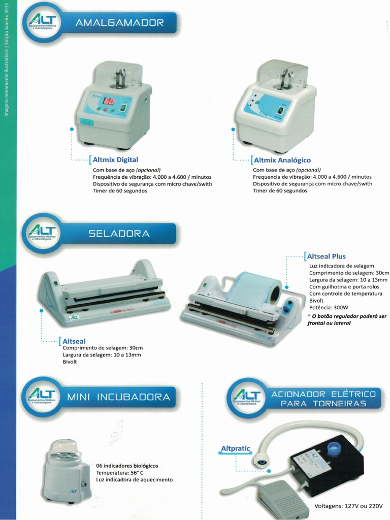 Amalgamador Alt Catalogo Original | PDF