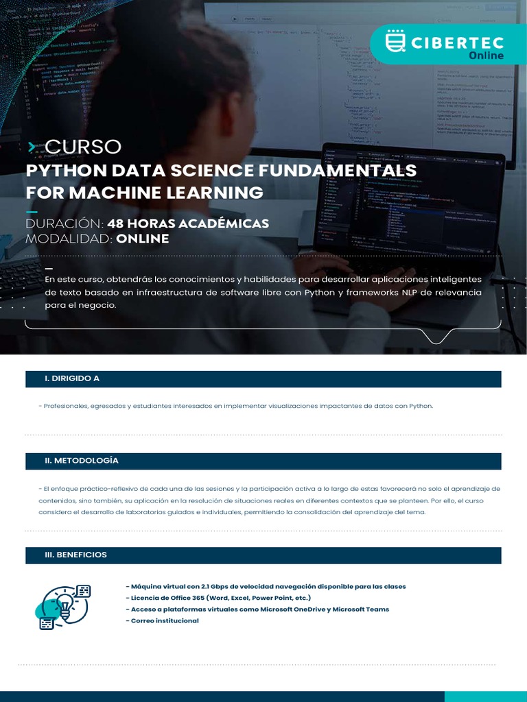 Curso Online: Python y NLP para IA | PDF | Aprendizaje automático | Python (lenguaje de ...