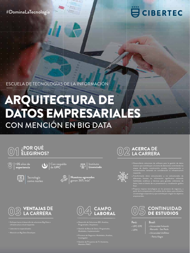Arquitectura de Datos Empresariales Baja | PDF | Big Data | Bases de datos