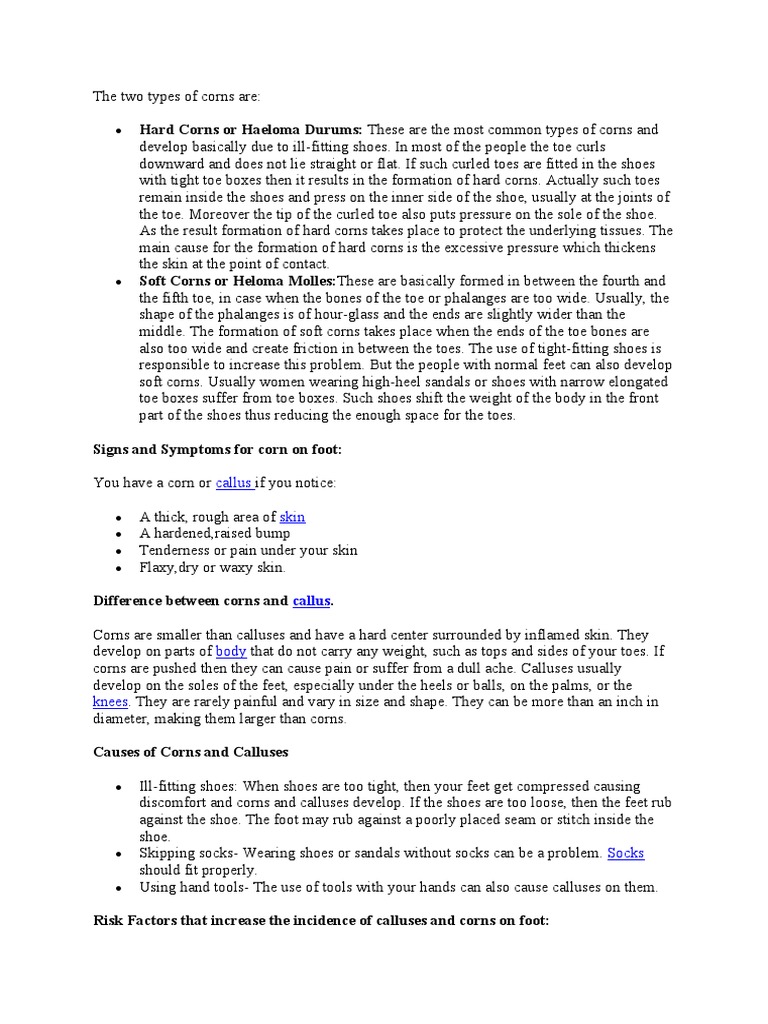 Corni | PDF | Shoe | Foot