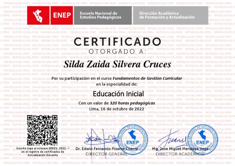 Silda Zaida Silvera Cruces | PDF