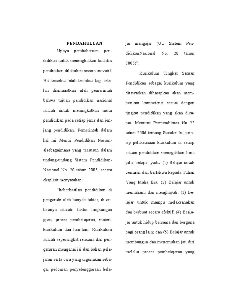 Contoh Artikel Terbaru Mahasiswa | PDF