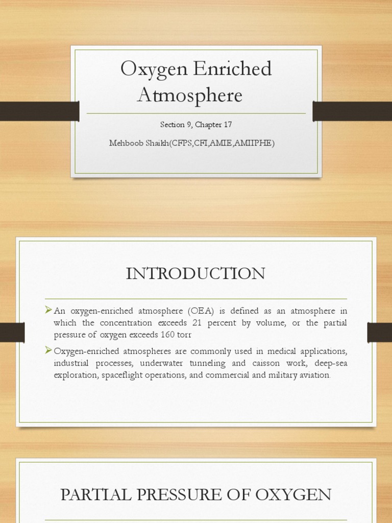 Oxygen Enrichment Atmosphere Hazards | PDF | Oxygen | Fires