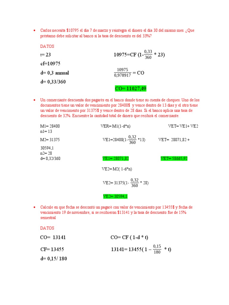 Trabajo Grupal de Mate. TEMA 4 | PDF | Bancos | Dinero