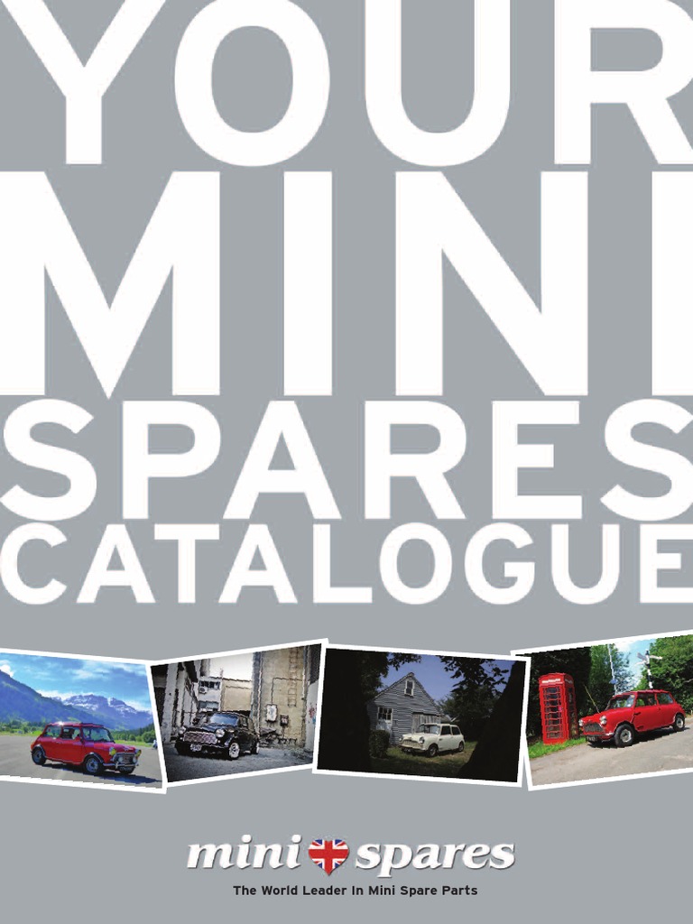 Your Mini Spares Catalogue 2012 | PDF | Mini | Manufactured Goods