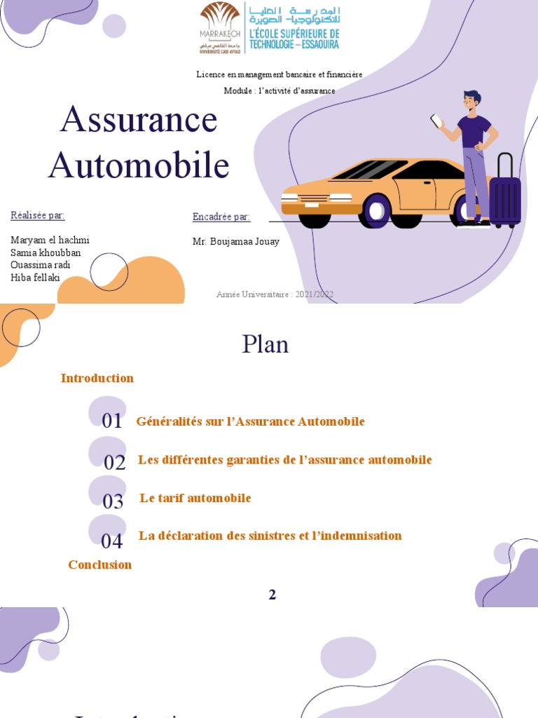 Assurance Automobile - VF | PDF | Assurance | Assurance automobile