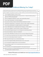 Trauma Screening Questionnaire | PDF
