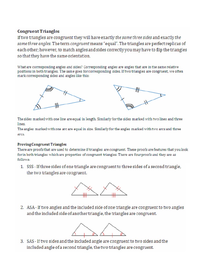 Triangle Similarity Proofs | PDF | Teaching Methods & Materials