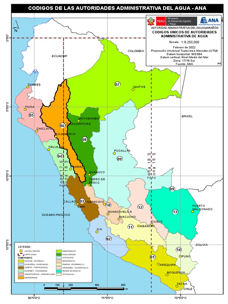 01-Codigos Aaa Peru | PDF | Perú | América del Sur