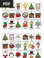 Christmas Spot It Game Vocab | PDF