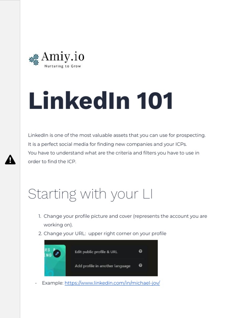 LinkedIn 101 | PDF | Linked In | Sales