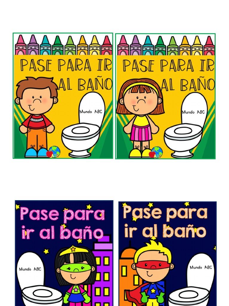 27.pase para Ir Al Baño | PDF