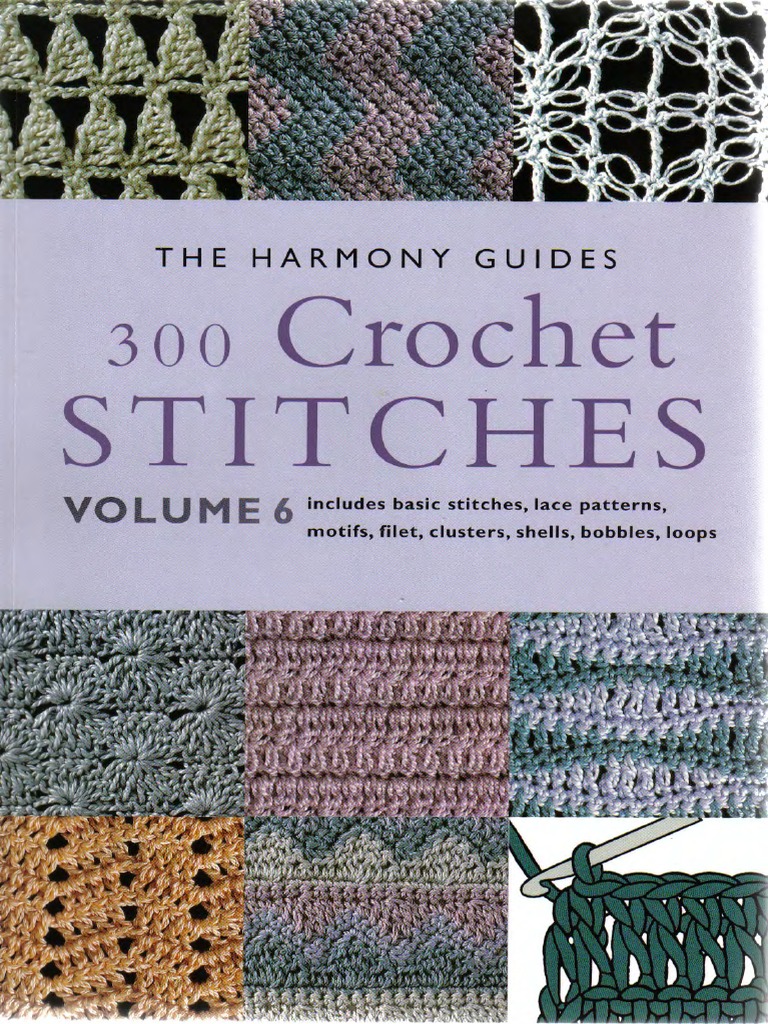300 Crochet Stitches | PDF