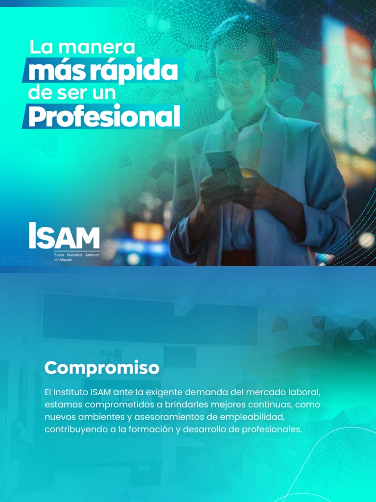 Brochure Isam Instituto | PDF | Contabilidad | Iniciativa empresarial