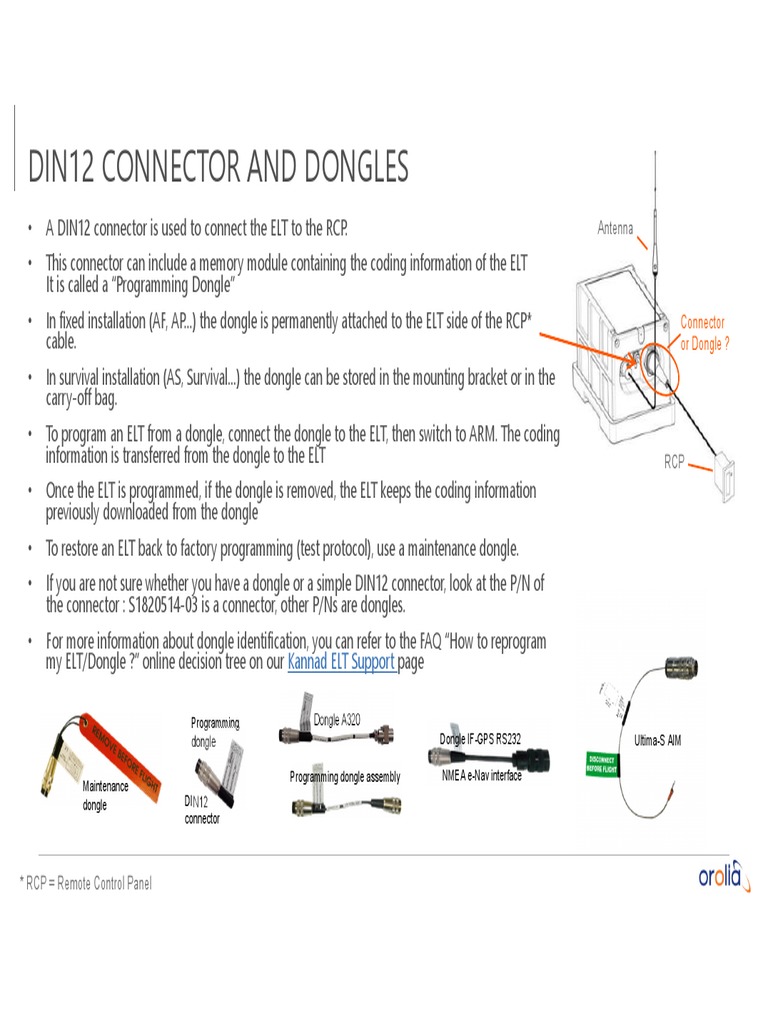 Kannad ELT PR600 and Dongles | PDF | Electrical Connector | Computer ...
