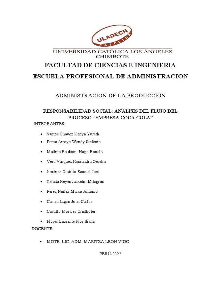 Actividad Responsabilidad Social | PDF | Calidad (comercial) | Economias