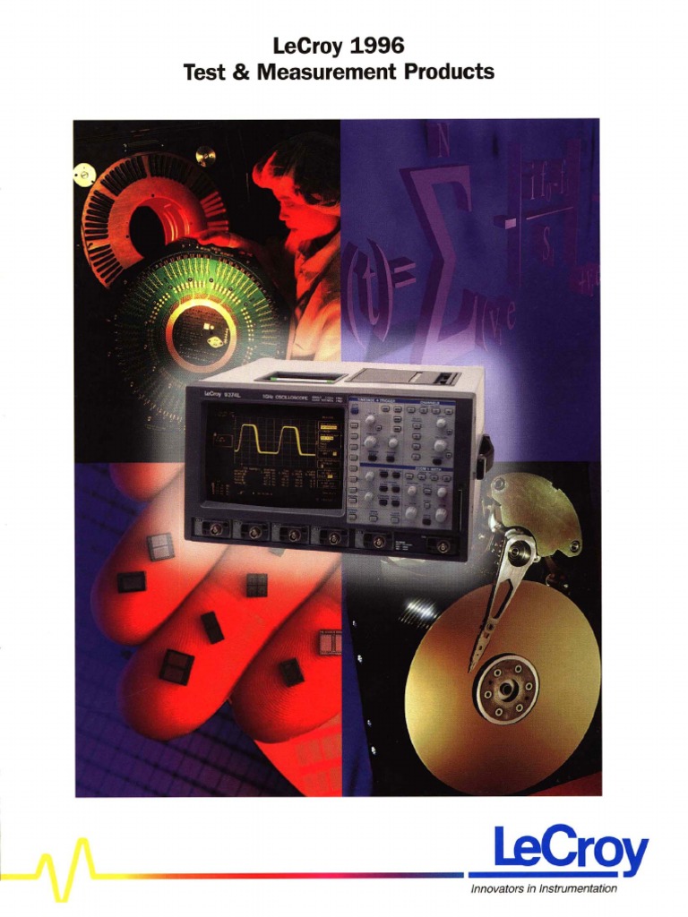 Catalogue Lecroy 1996 Test Measurement | PDF