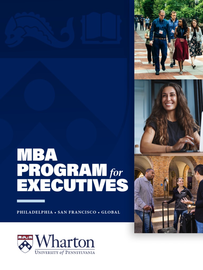 Executive MBA: Elevate Your Career | PDF | Wharton School Of The ...