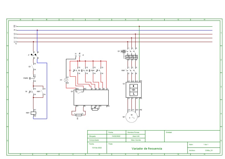 Arranque Con Variador de Frecuencia | PDF