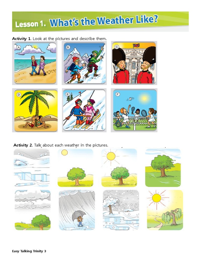 Easy Talking Trinity 3 - 1 | PDF | Teaching Methods & Materials | Self-Improvement