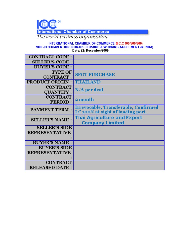 NCND | PDF | Non Disclosure Agreement | Common Law