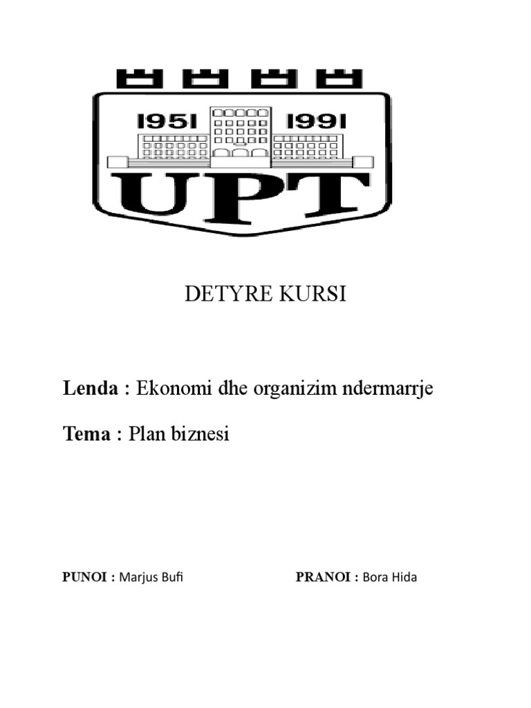 Detyra Ekonomi | PDF