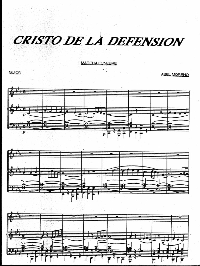Cristo de La Defensión (A.Moreno) | PDF
