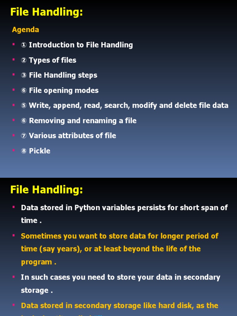 Python 5 | PDF | Computer File | Text File
