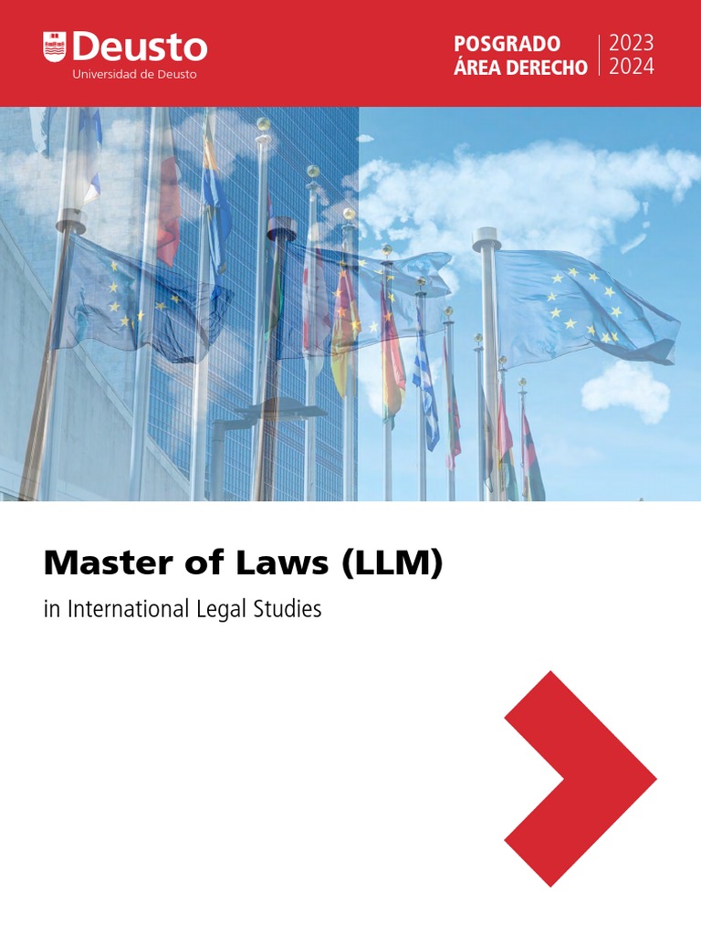 Master of Laws LLM 2023-2024 | PDF | European Union | International Law
