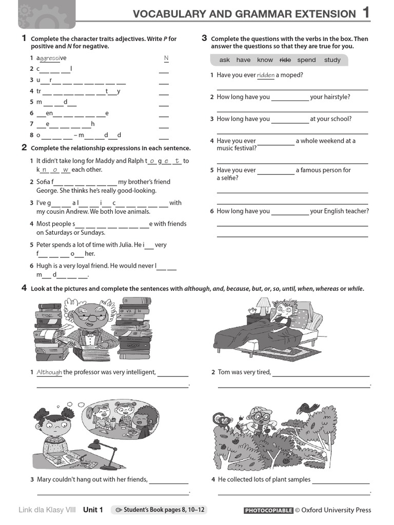 Link L8 U1 Extension Ws | PDF | Linguistics | Human Communication