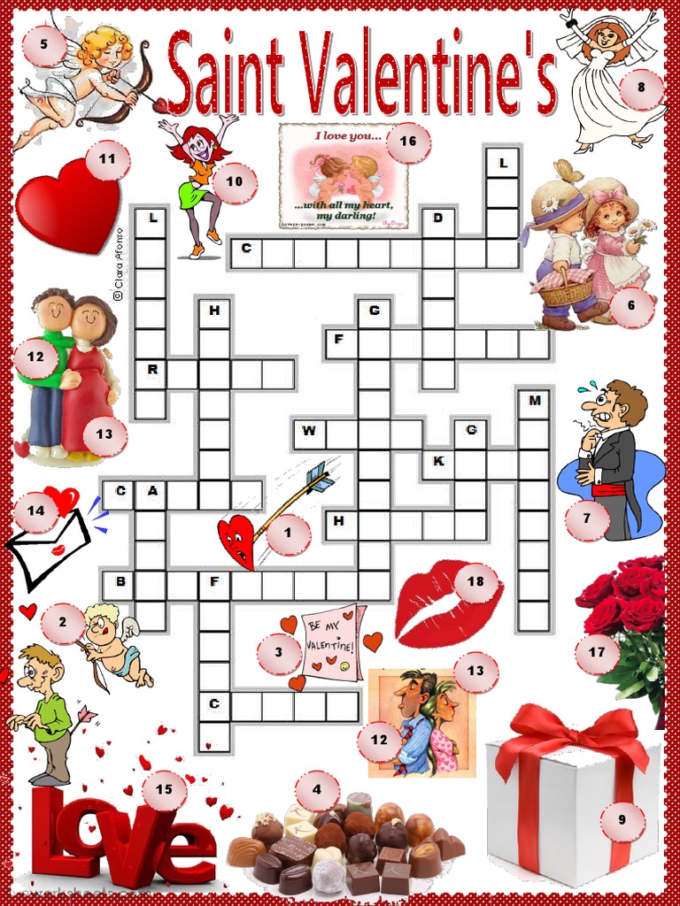 Valentine's Day Crossword | PDF