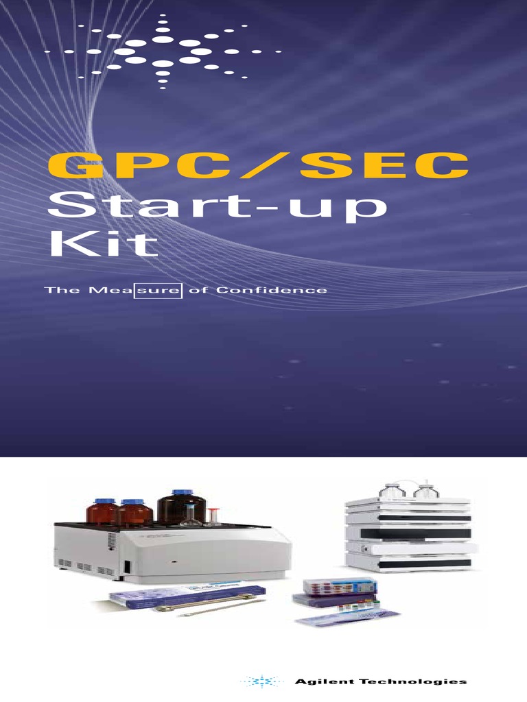 Agilent GPC SEC Start-Up Kit | PDF | Polymers | Chromatography