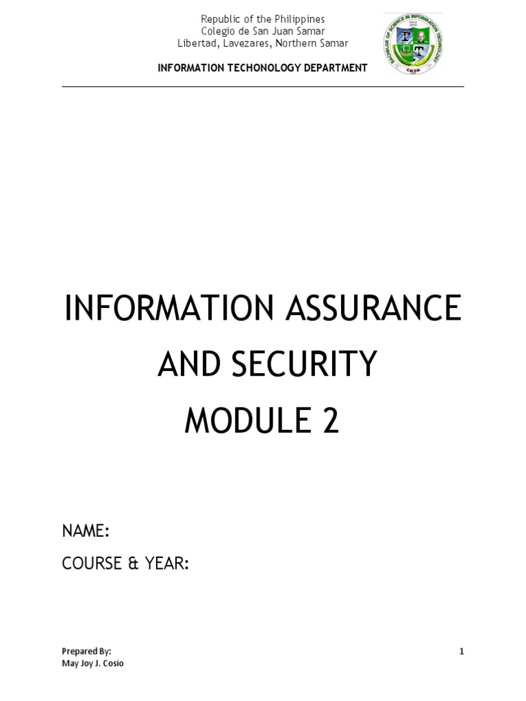 IAS Module 2 EDITED | PDF | Computer Virus | Spyware