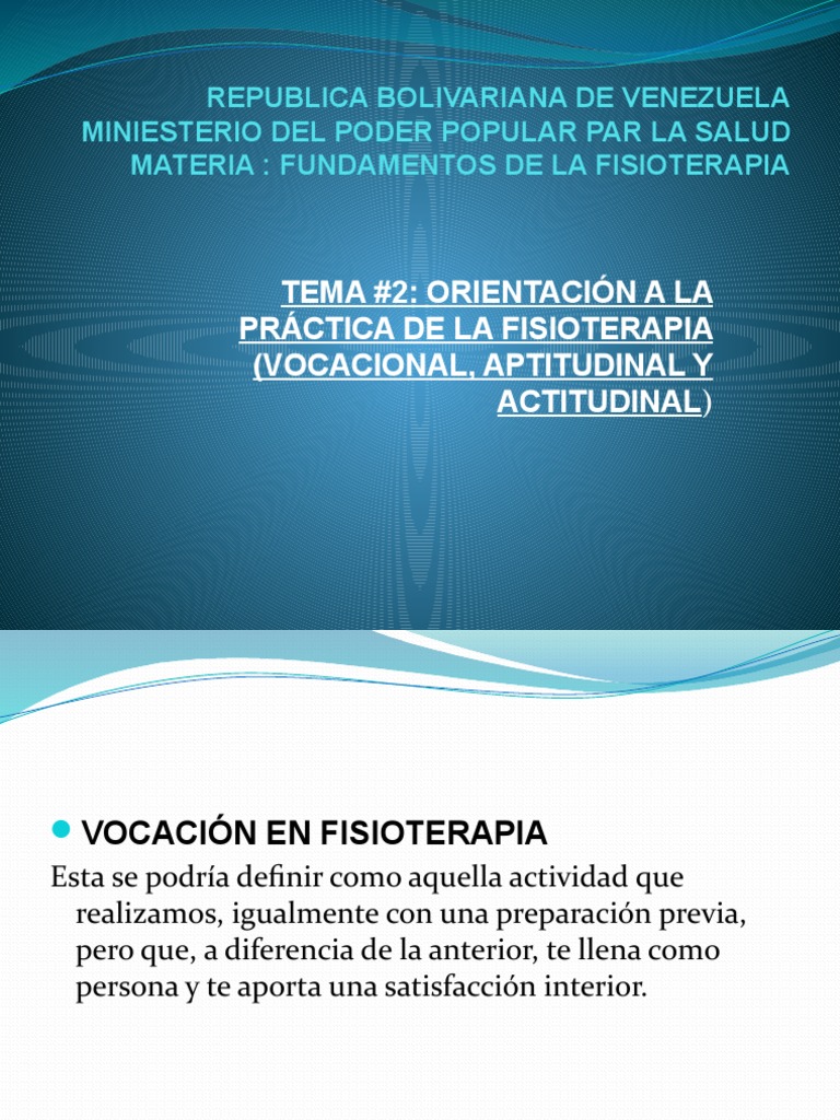 Tema 2 de Fisioterapia | PDF | Terapia física | Bioética