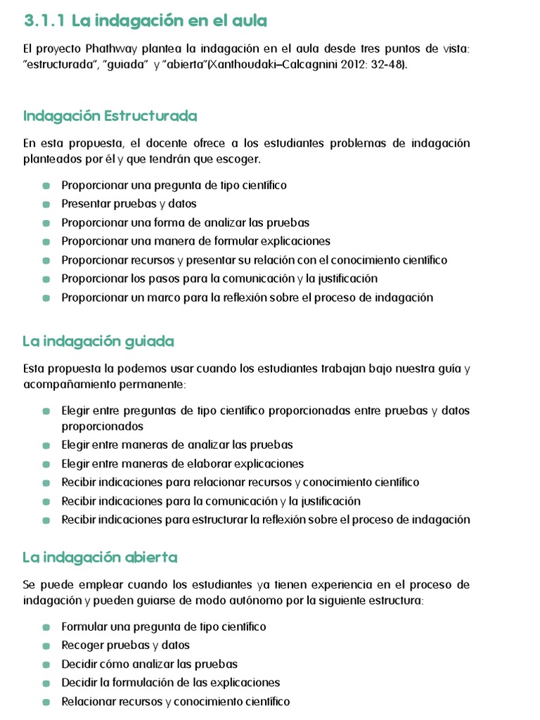 Three Approaches to Inquiry in the Classroom: Structured, Guided, and ...