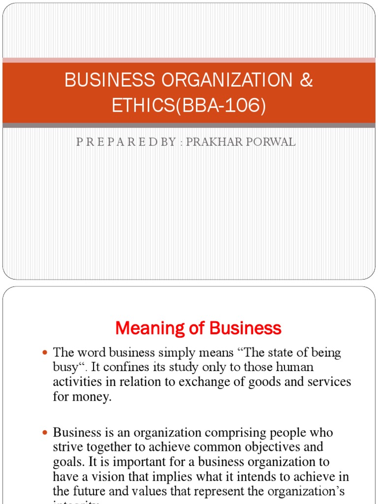 Boe Unit-1 | PDF | Goods | Employment