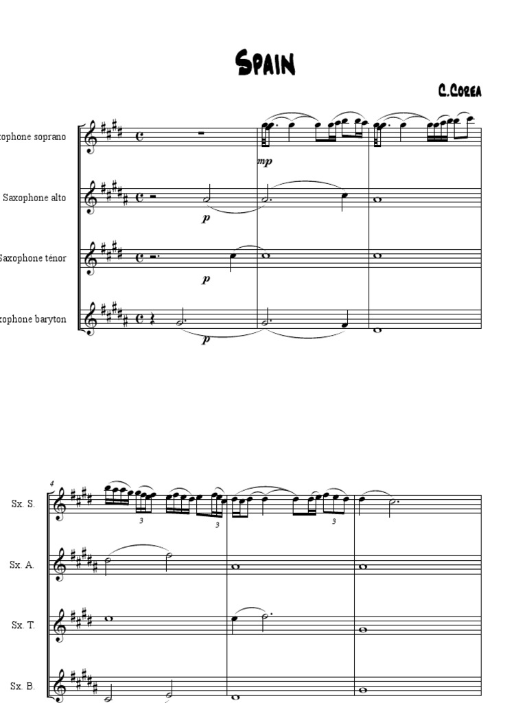Spain | PDF | Échecs | Saxophone