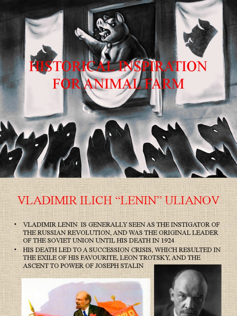 Historical Inspiration For Animal Farm | PDF | Vladimir Lenin | Soviet ...