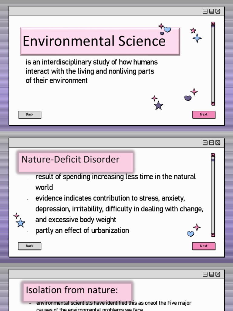 Environmental Science Pdf Sustainability Natural Environment